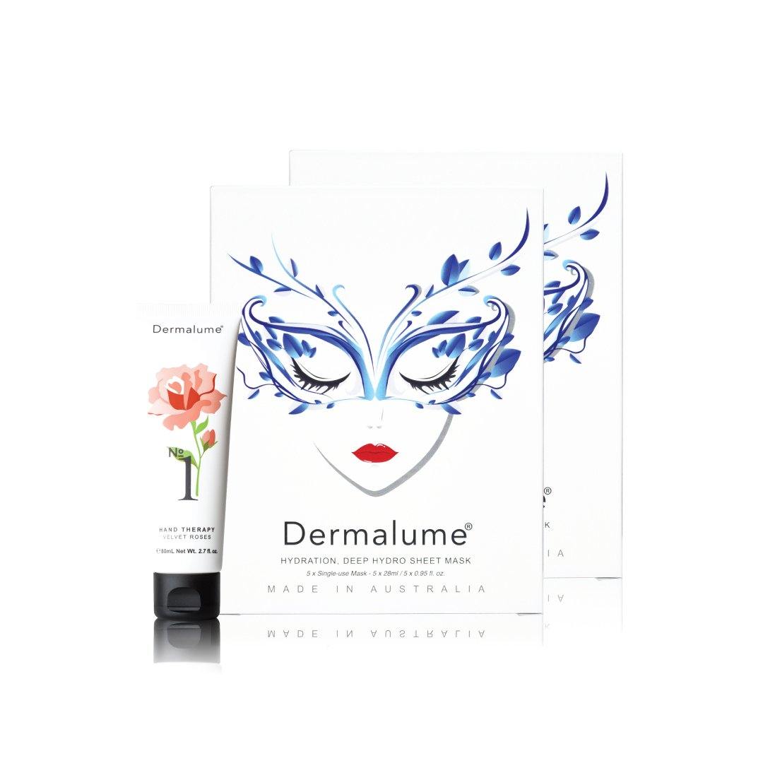 Hydration Duo Gift Set (Free) | Dermalume Hand Creams & Masks